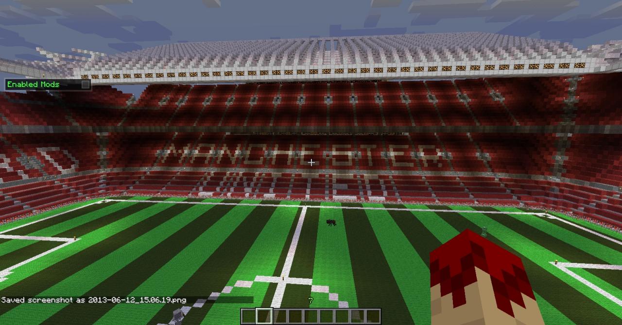 manchester united soccer staduim! Minecraft Map