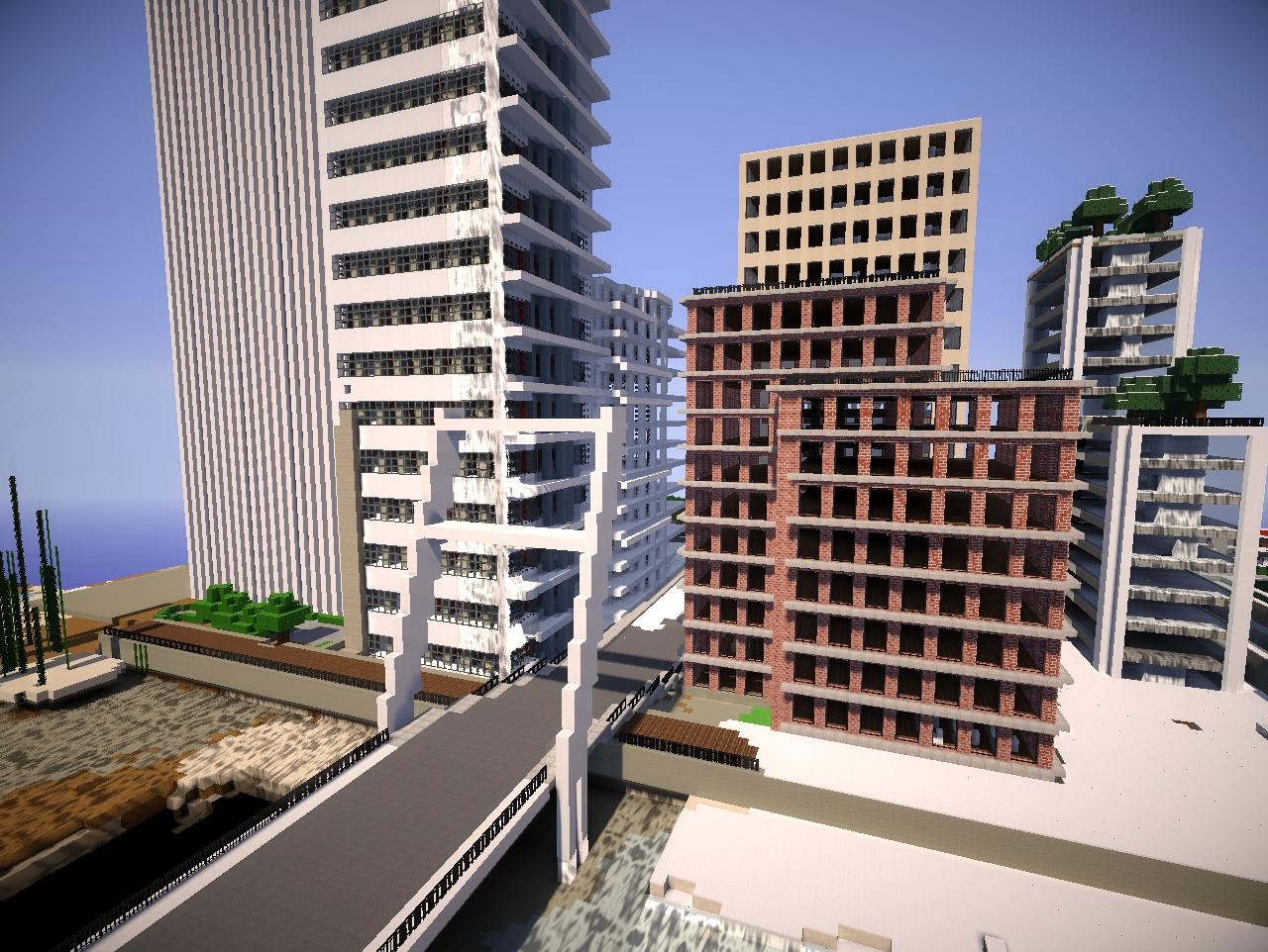 Utopia District 1 - First View Minecraft Map