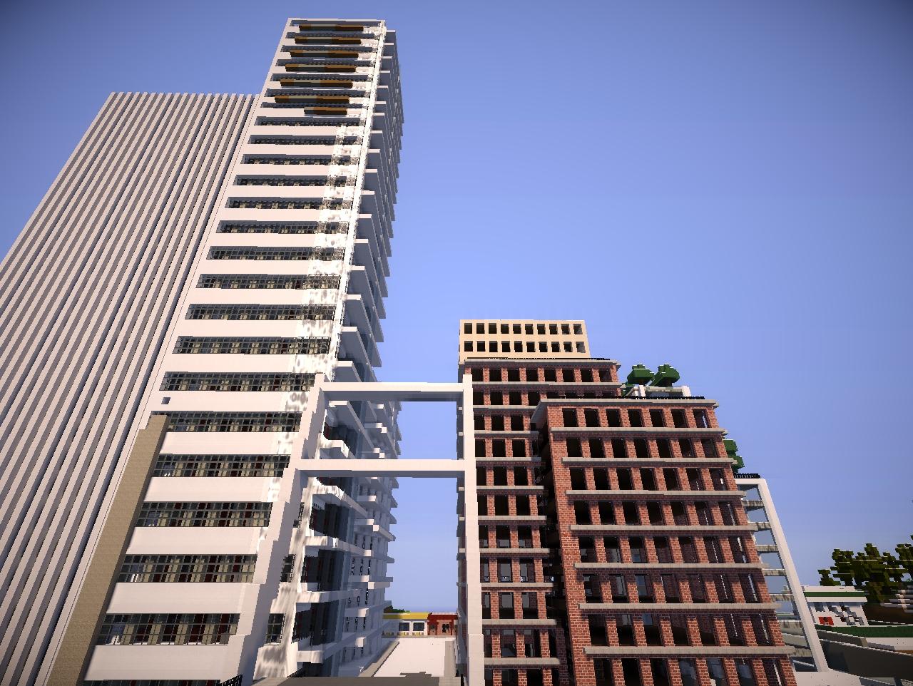 Utopia District 1 - First View Minecraft Map