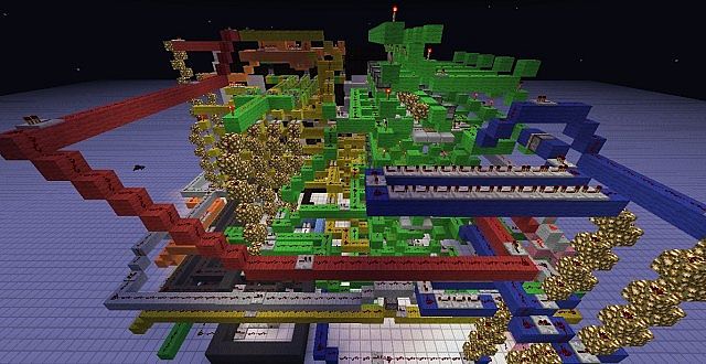 Minecraft Redstone Minigame - Chicken Gravity Minecraft Map