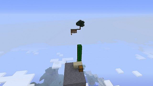 Survive at sky version 0.1 Minecraft Map