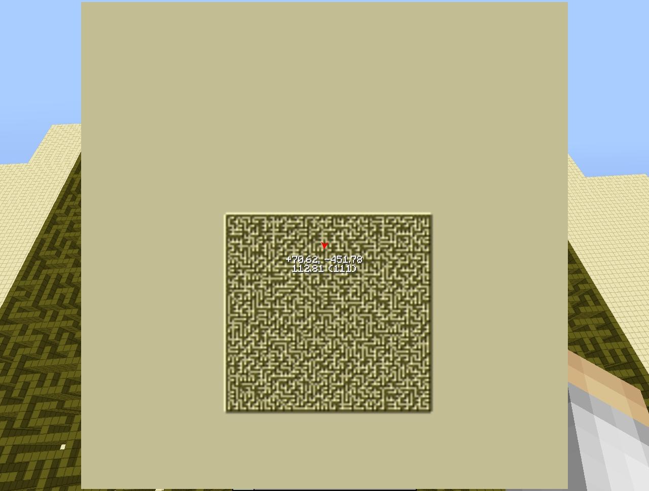 Biggest Maze Minecraft Map