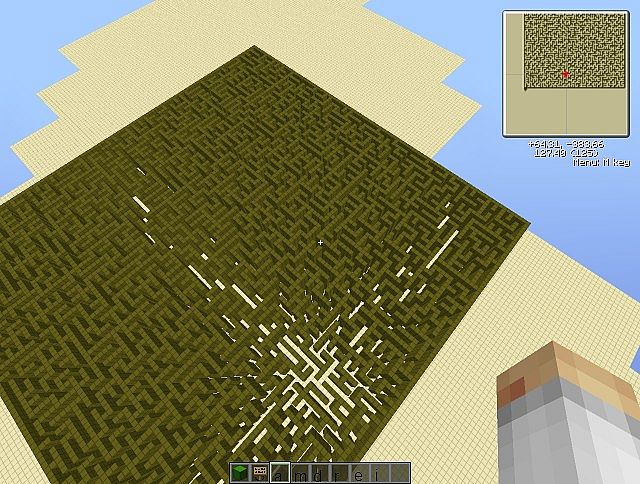 Biggest Maze Minecraft Map