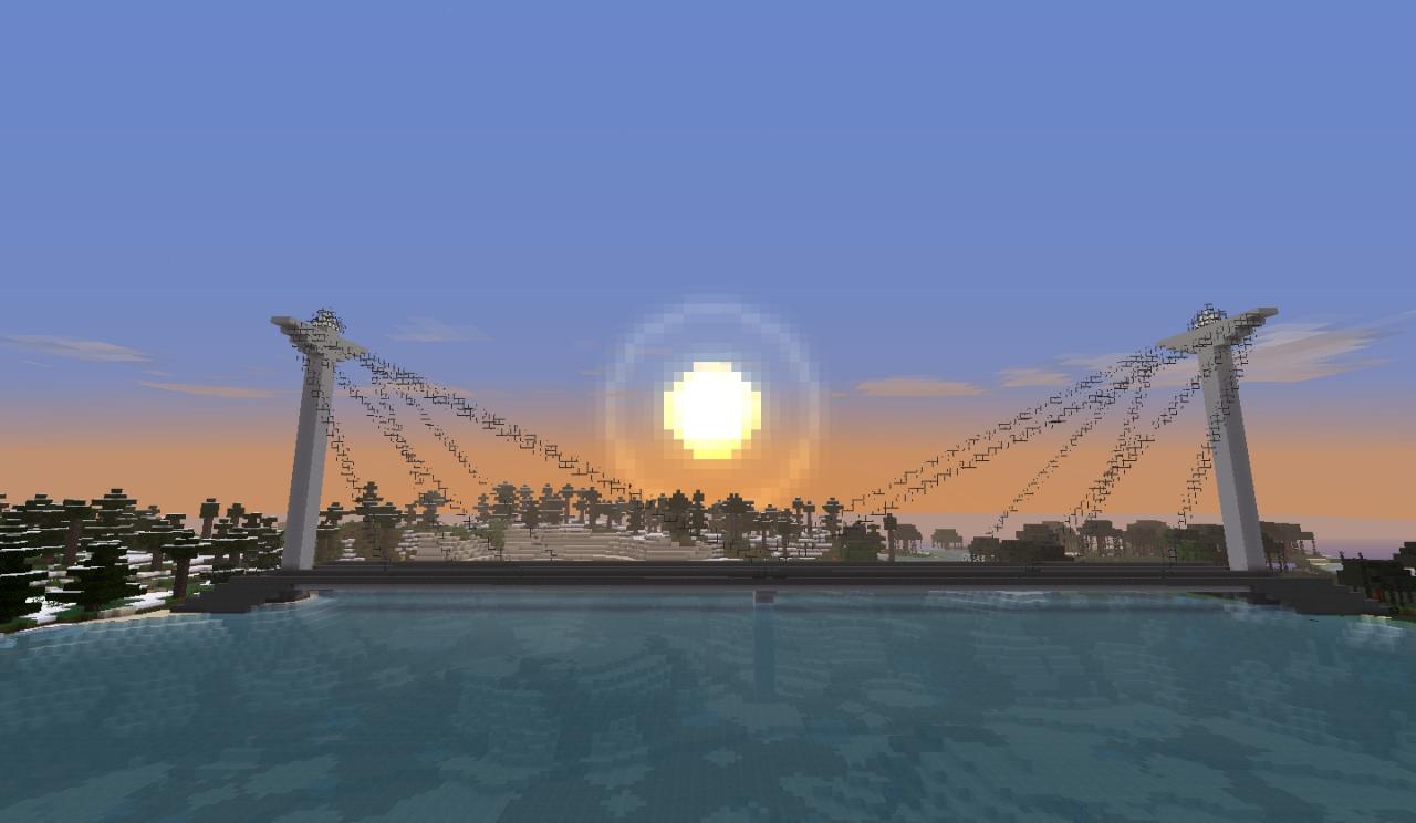 Modern bridge! Minecraft Map