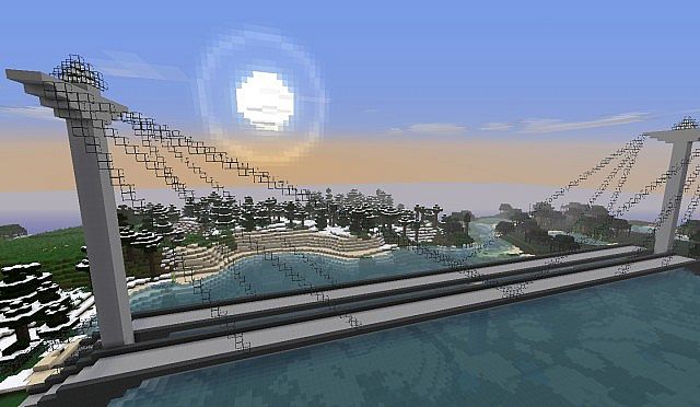 Modern bridge! Minecraft Map