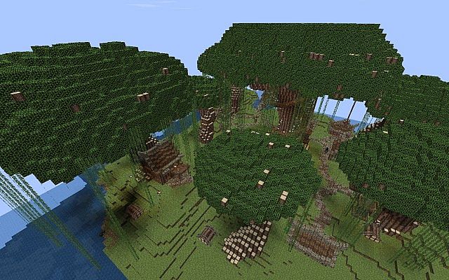 Elvish/Nordic Server Spawn Minecraft Map