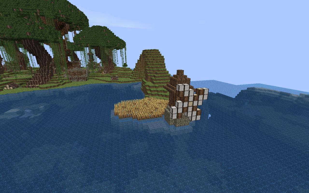 Elvish/Nordic Server Spawn Minecraft Map