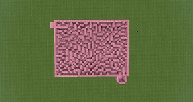 Maze!!(challanging!) Minecraft Map