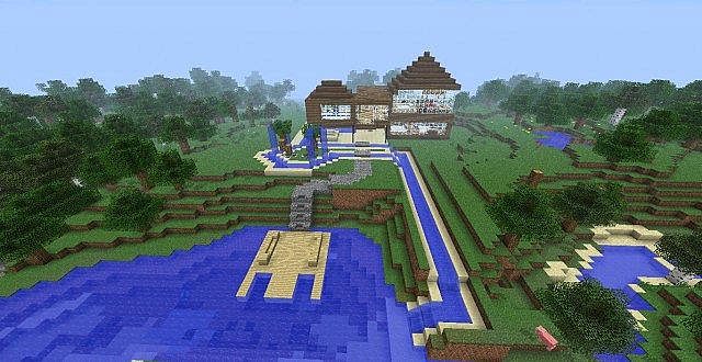 River House Minecraft Map