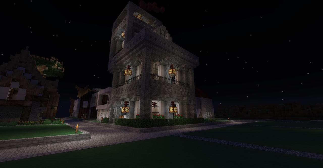 Town house on a 15x15 plot Minecraft Map