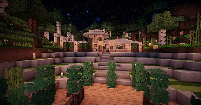 Small modern riverfront house #1 Minecraft Map