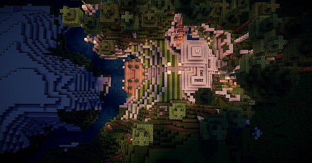 Small modern riverfront house #1 Minecraft Map