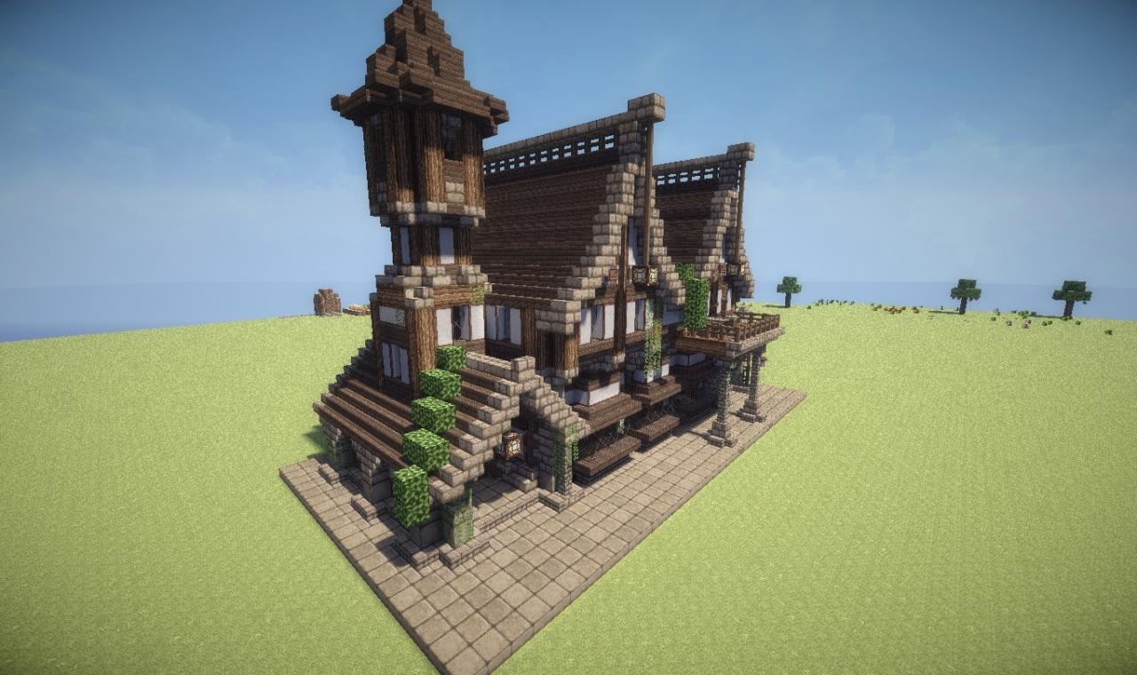 Medieval Store / Library Minecraft Map