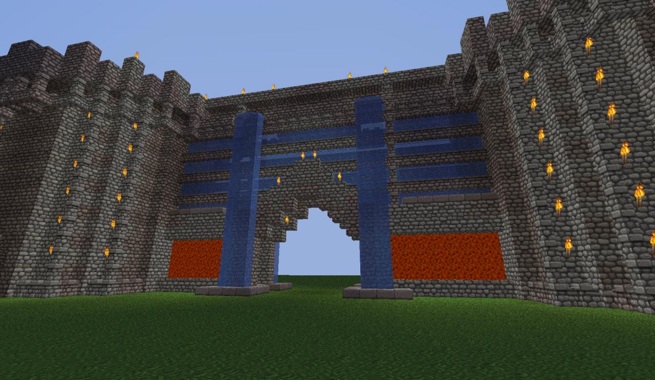 Kingdom/ Castle Entrance Minecraft Map