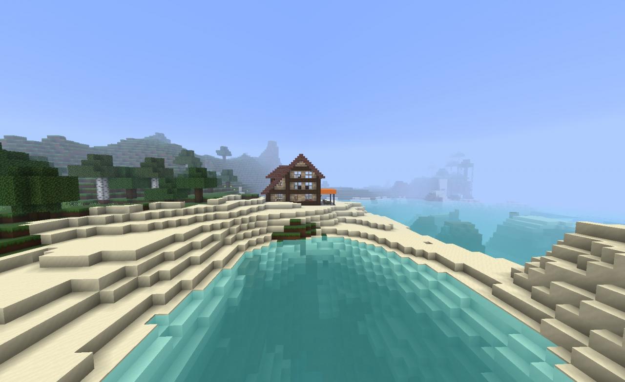 Platja - A Seaside Maison Minecraft Map