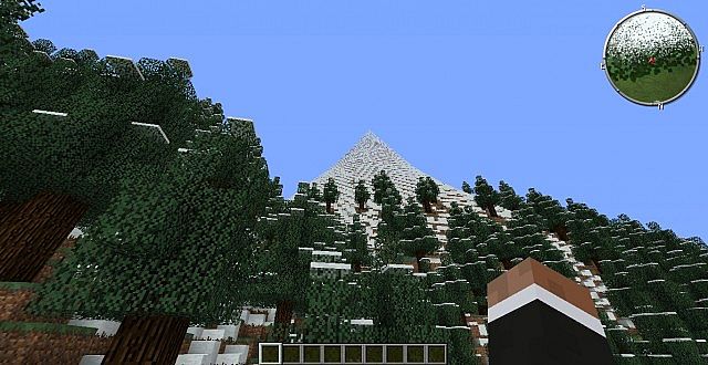 Giant Mountian Minecraft Map