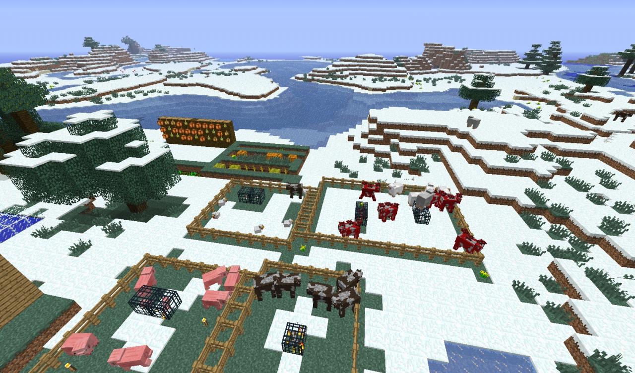 Farm LIfe Minecraft Map