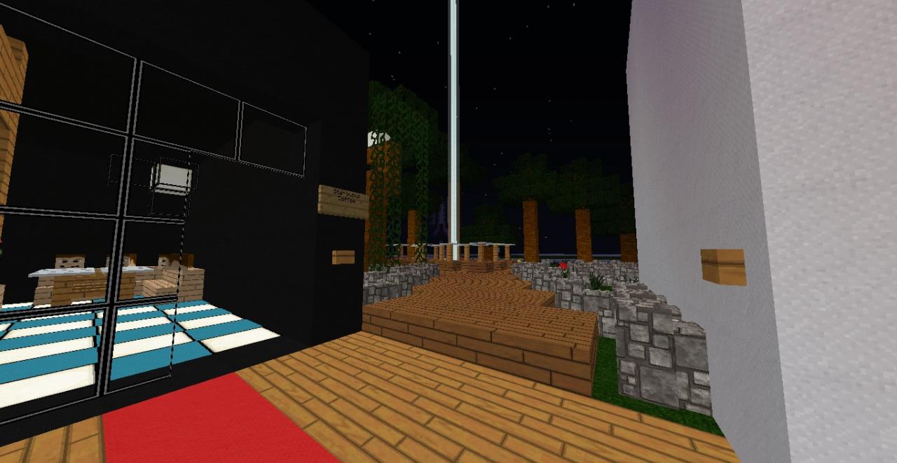 Modern Cafe Minecraft Map