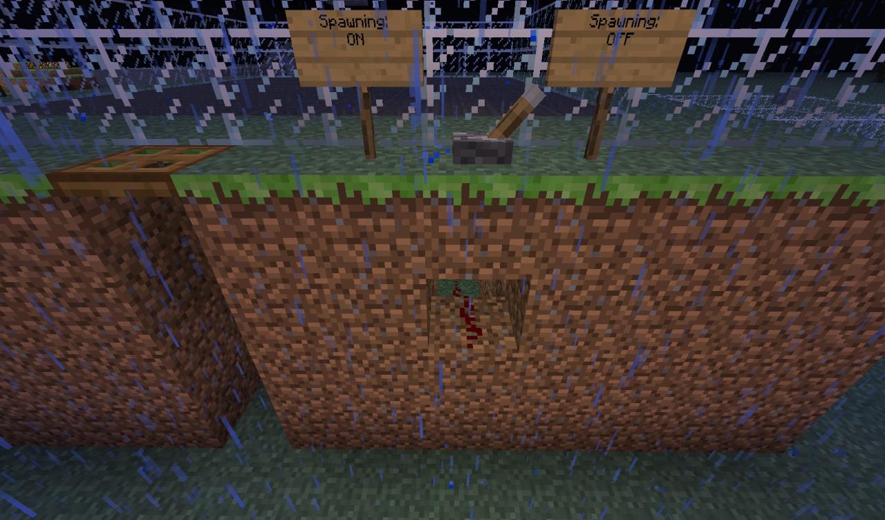 simple exponential chicken spawner Minecraft Map