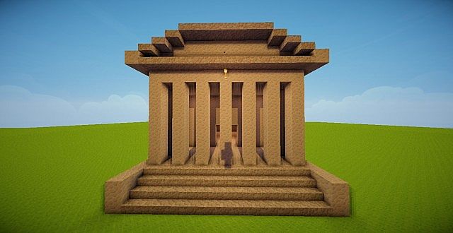 Small Stone Temple Minecraft Map