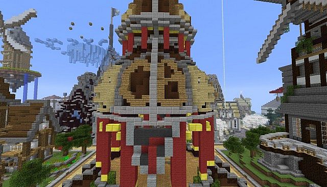 Le Fancy Plot Spawn Minecraft Map