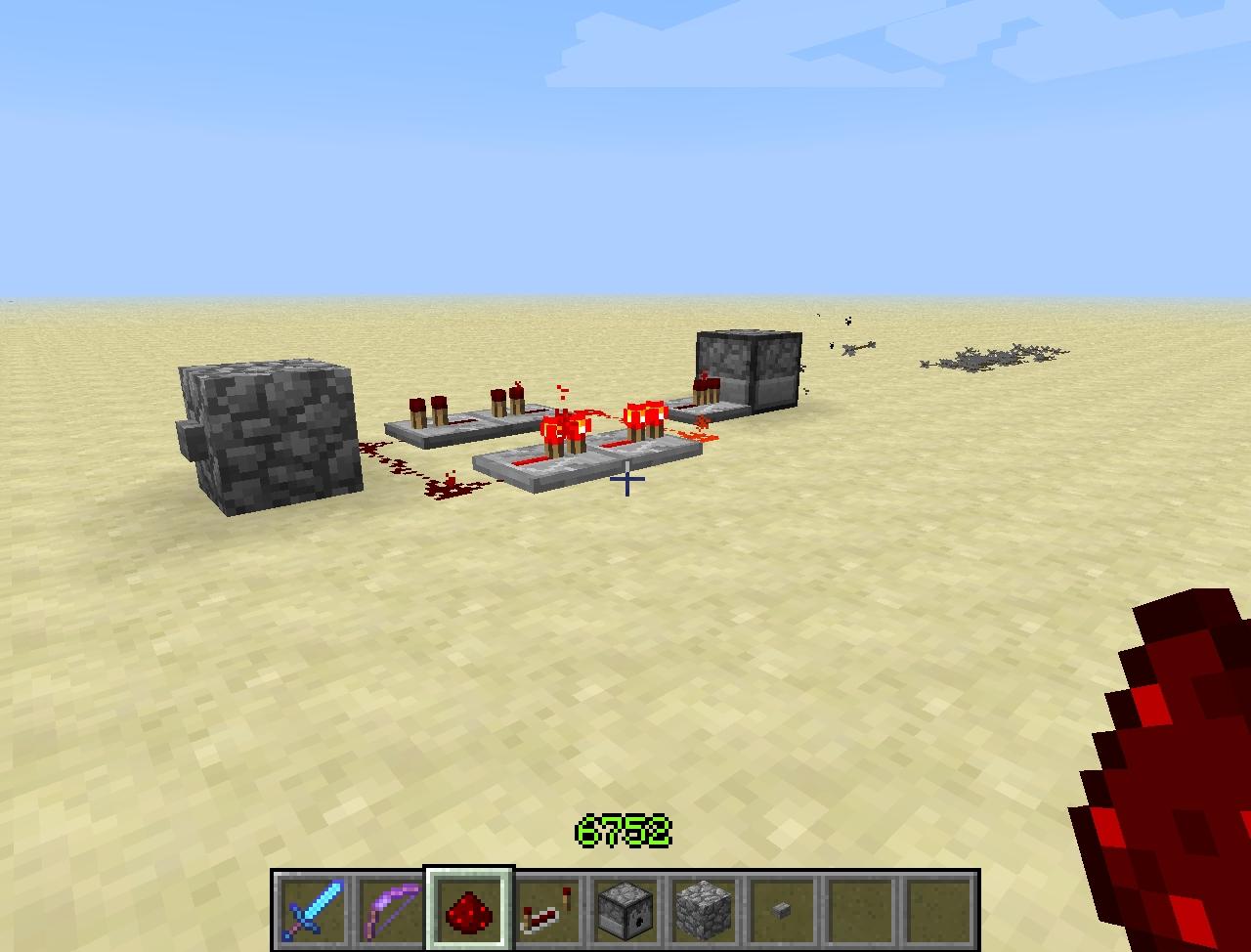 Possibly The fastest redstone current on vanilla Minecraft