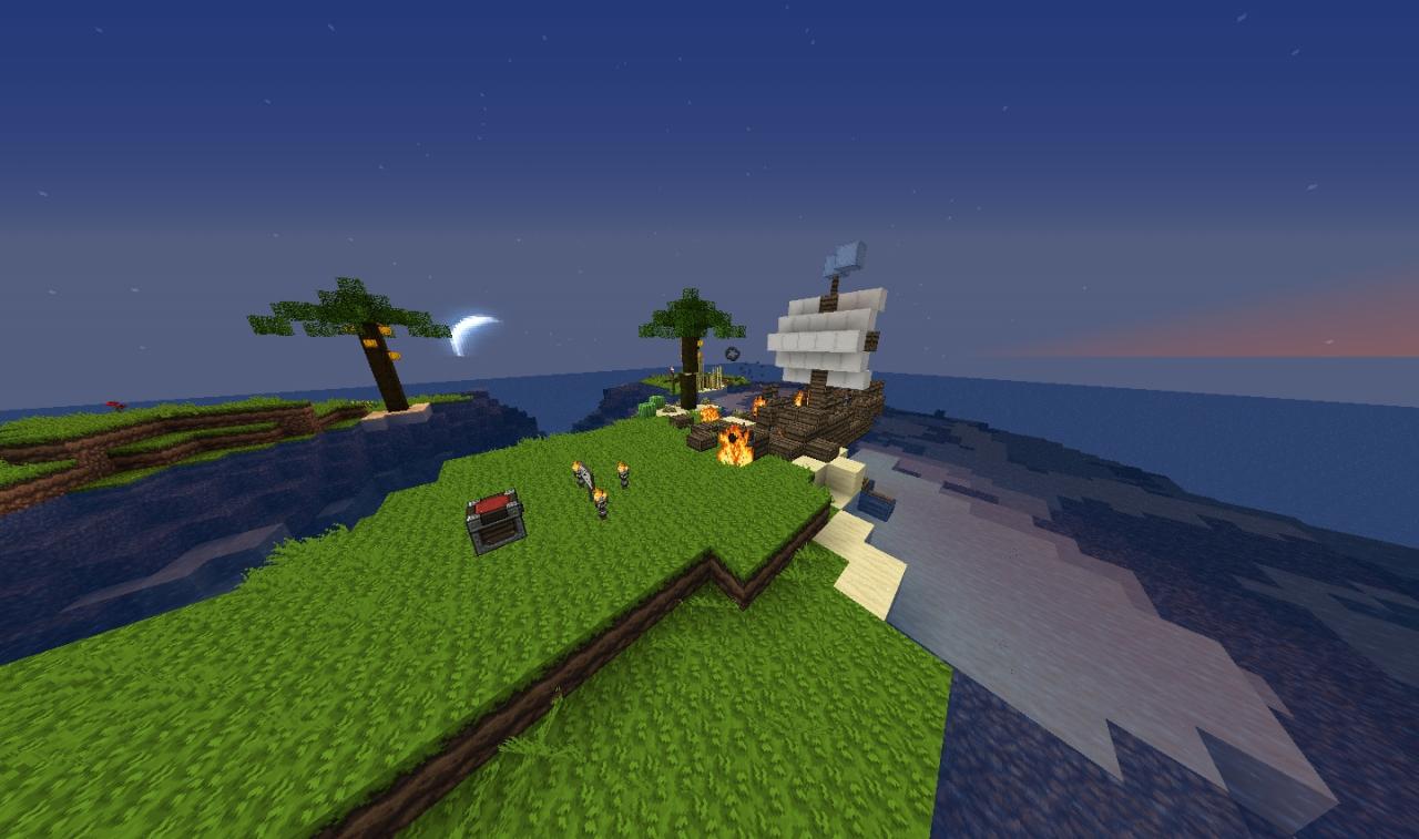 Survival Island - Stranded Minecraft Map