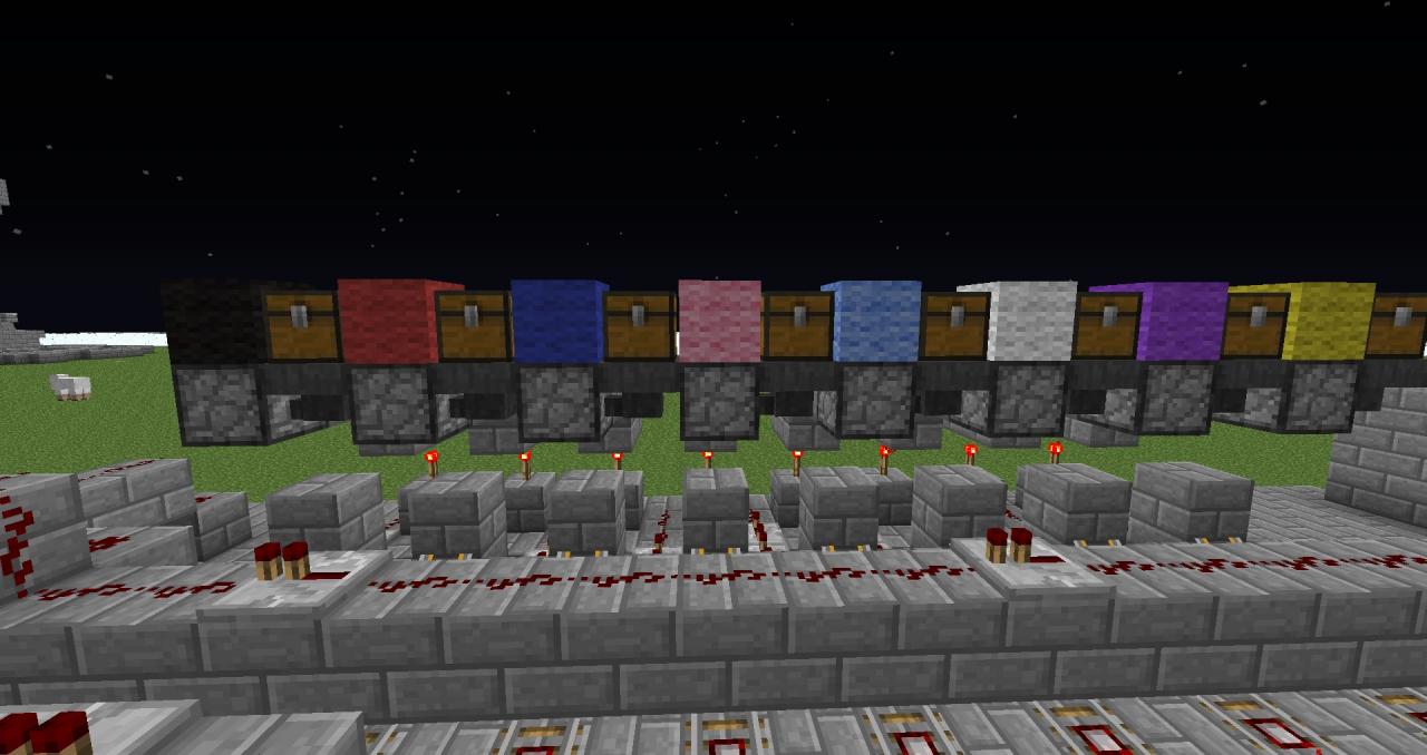 Minecart Retrieval and Storage System Minecraft Map