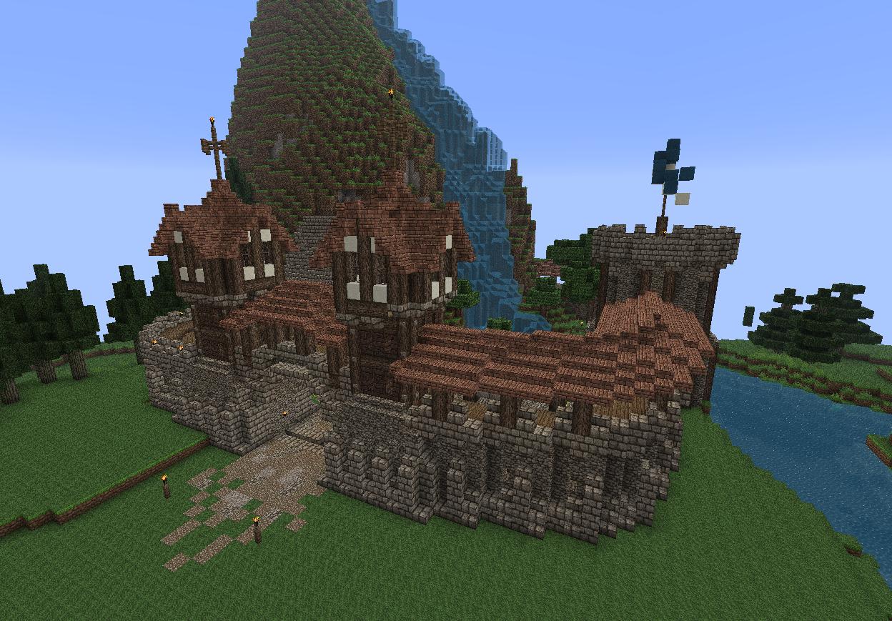 medieval forteress Minecraft Map