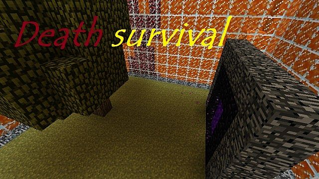 Death survival Minecraft Map
