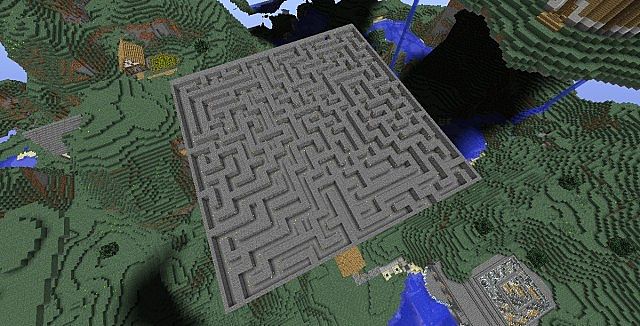 Maze Minecraft Map