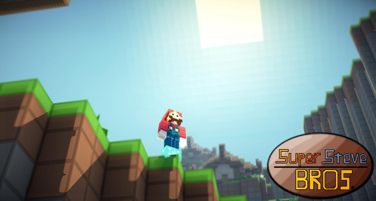 Super Steve Bros. Minecraft Map