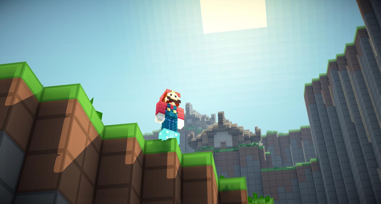 Super Steve Bros. Minecraft Map