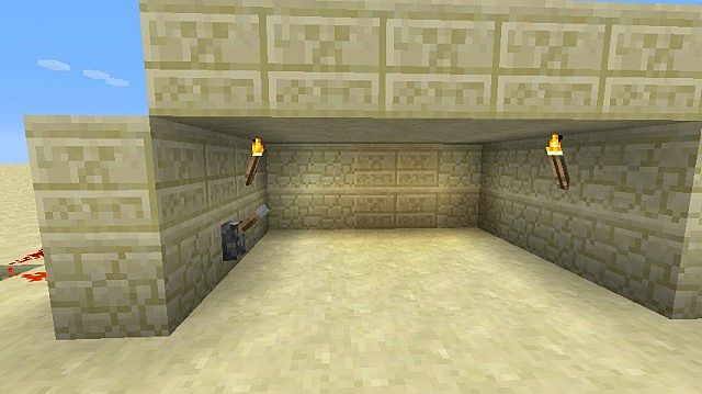 redstone door Minecraft Map