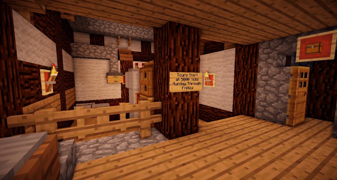 Glugerhaug's Cake Factory - A Medieval Build Minecraft Map