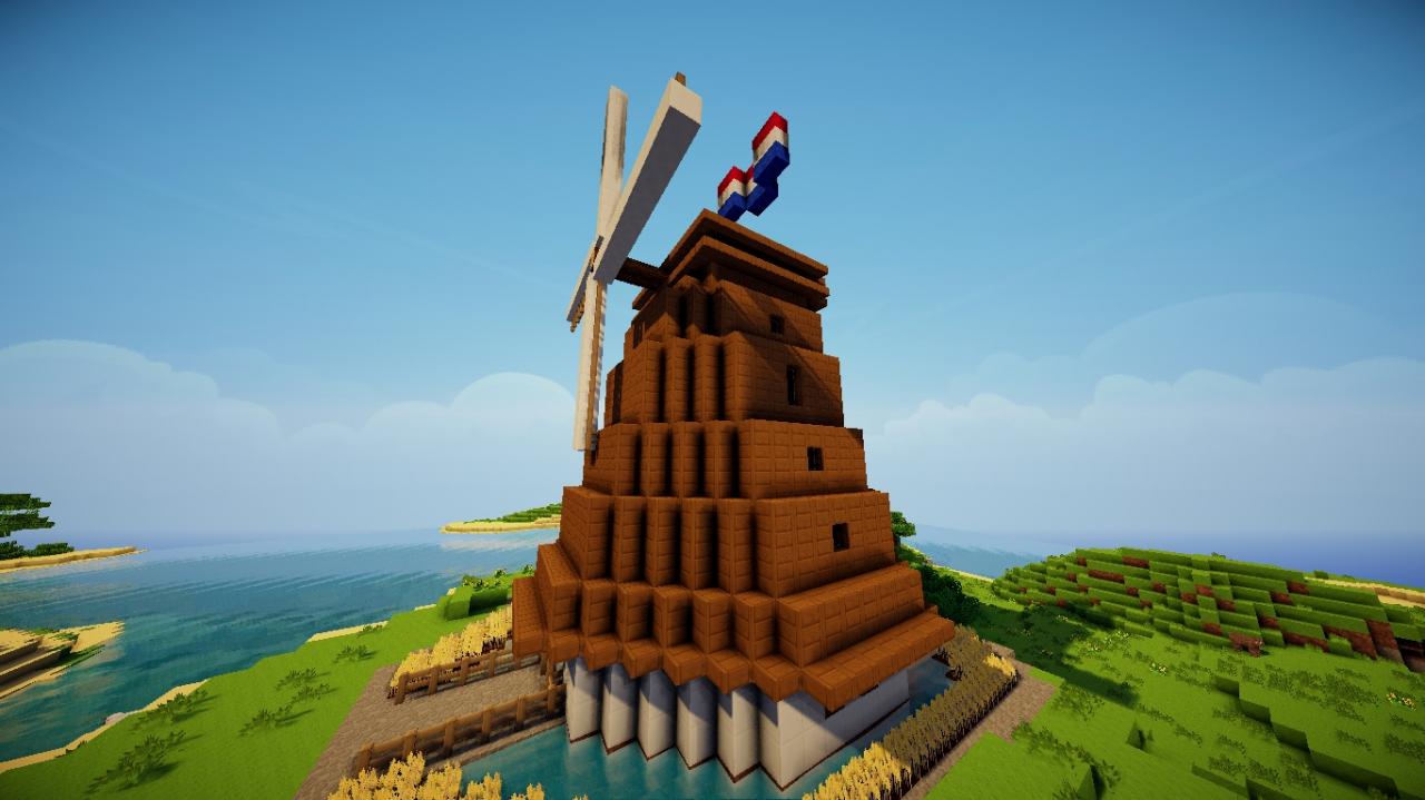 Dutch Windmill Minecraft Map