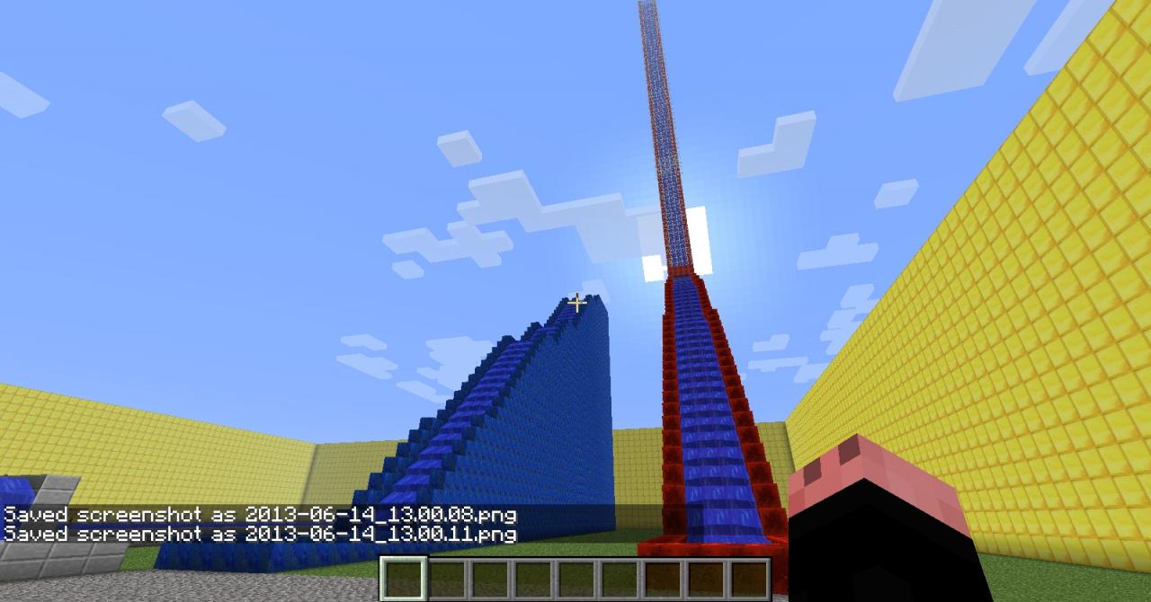 waterslide world Minecraft Map