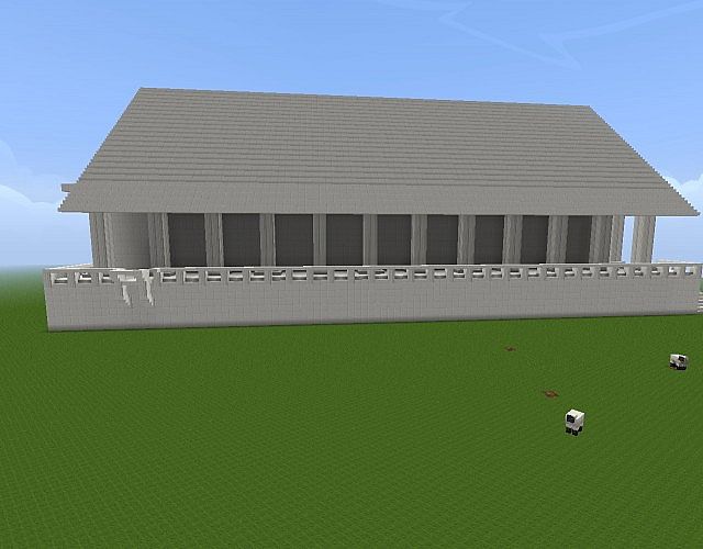 Temple of Zeus (spawn) Minecraft Map