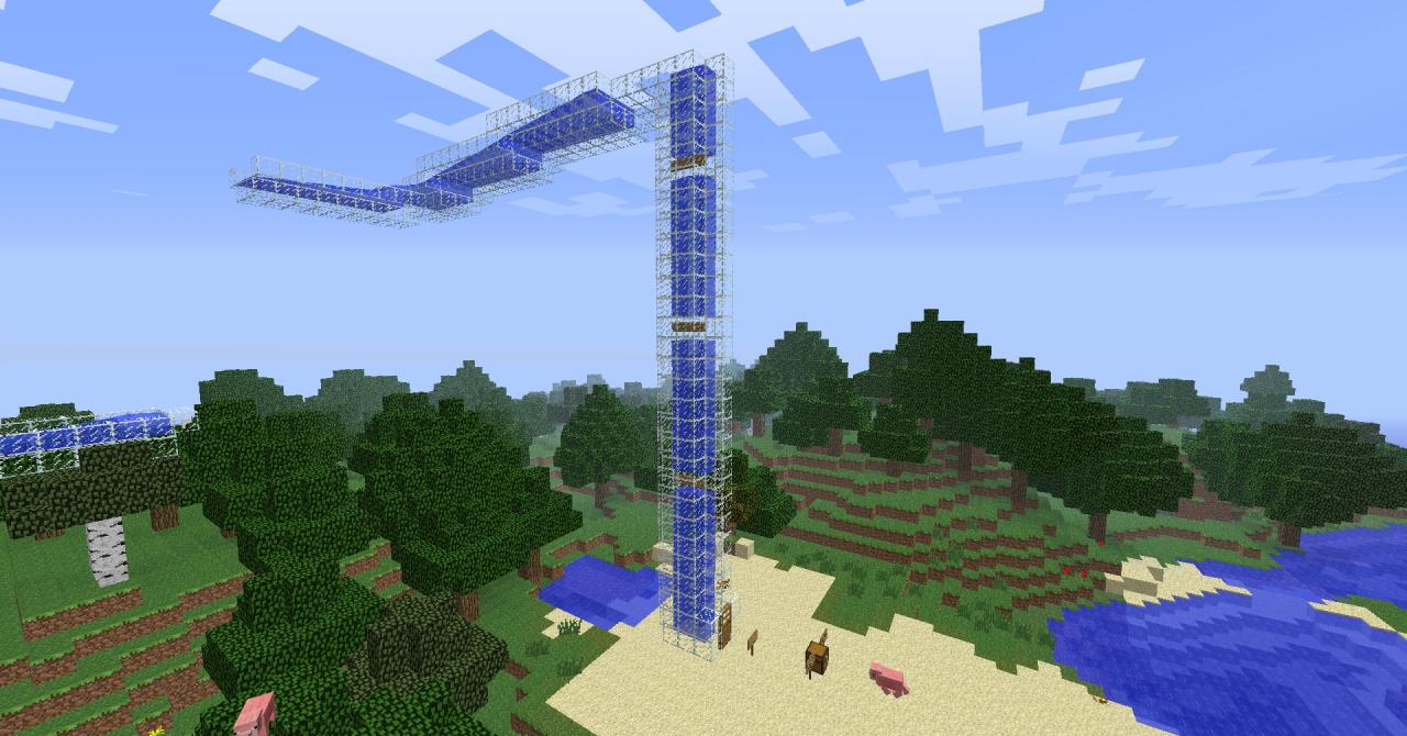 Waterslide Minecraft Map