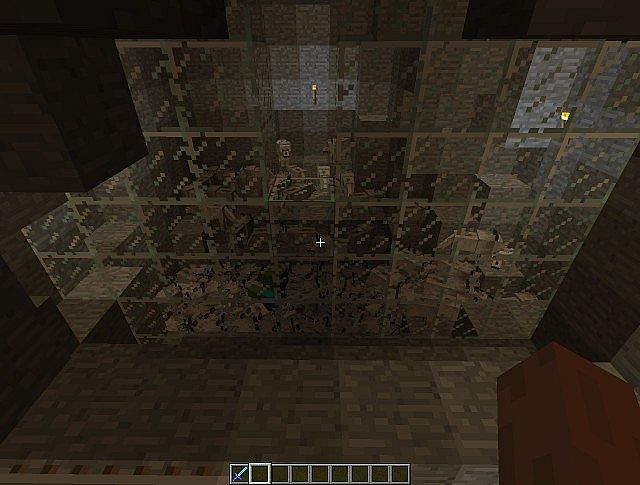 Mining tunnel Minecraft Map