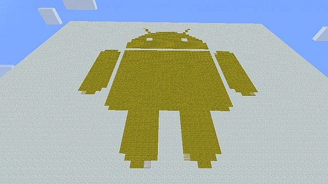 Android Logo Minecraft Map