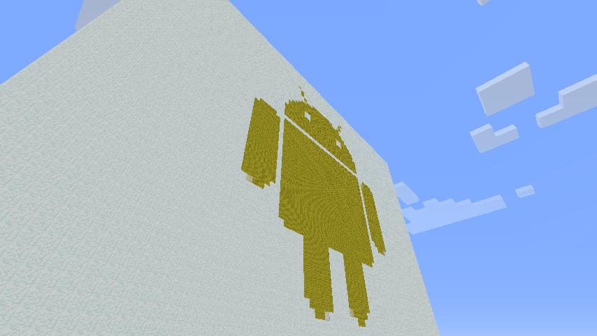 Android Logo Minecraft Map