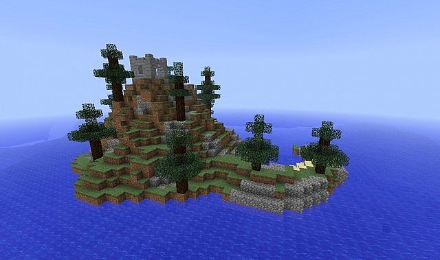 Emerald Island Minecraft Map