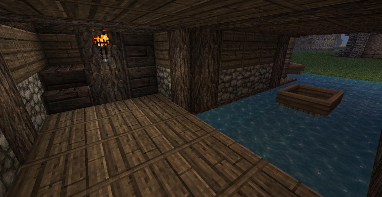 midevil dockhouse Minecraft Map