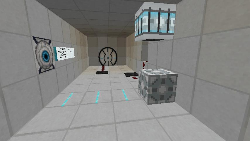 Portal 3 Minecraft Map