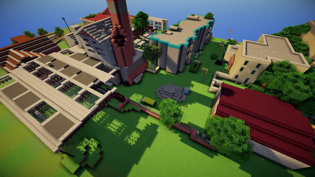 City OF War Custom PVP Map Minecraft Project
