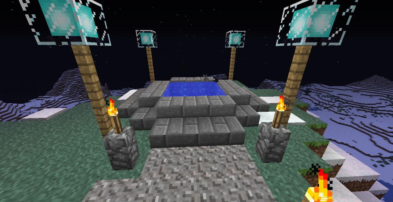 Winter Cabin Minecraft Map