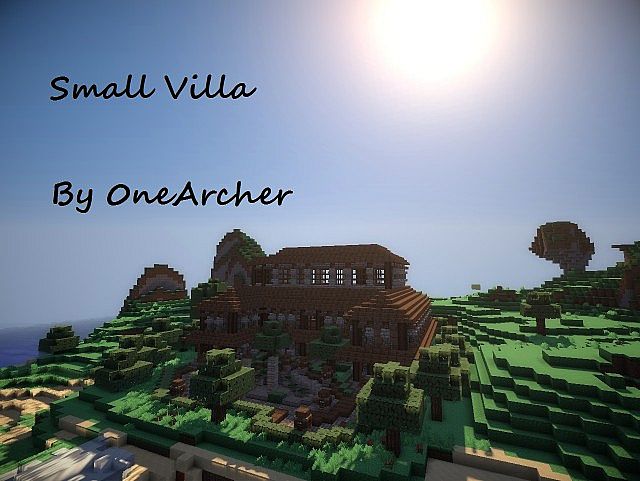 Small Villa Minecraft Map
