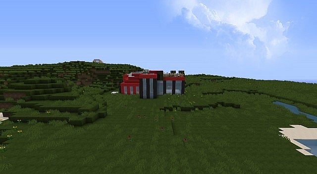 Colors , A modern house. Minecraft Map