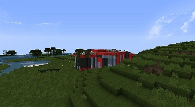 Colors , A modern house. Minecraft Map